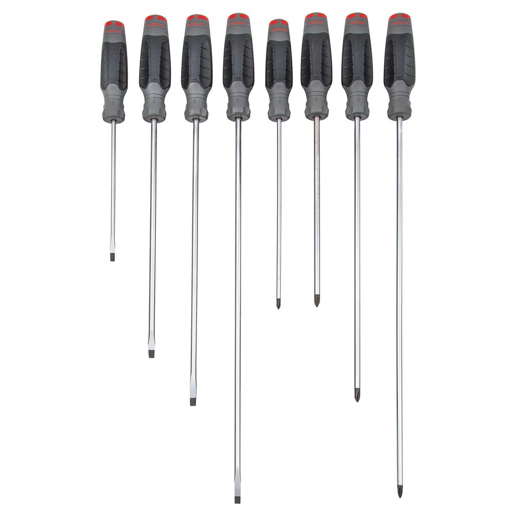 Proto 8 Piece Long Screwdriver Set