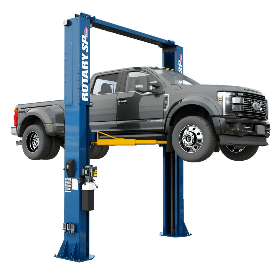 Rotary SPO16-AV 16,000 lb. ALI Certified Two-Post Symmetric Lift with ...