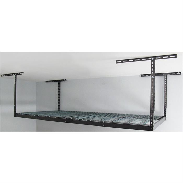 SafeRacks 4' x 8' Overhead Storage Rack 24" - 45" Drop - Hammtertone