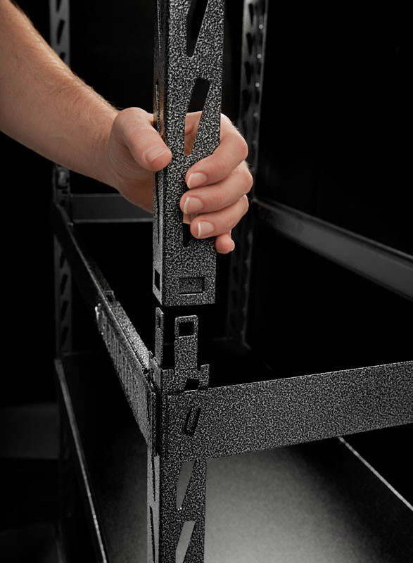 Gladiator 36" Wide EZ Connect Rack w/Five 18" Deep Shelves