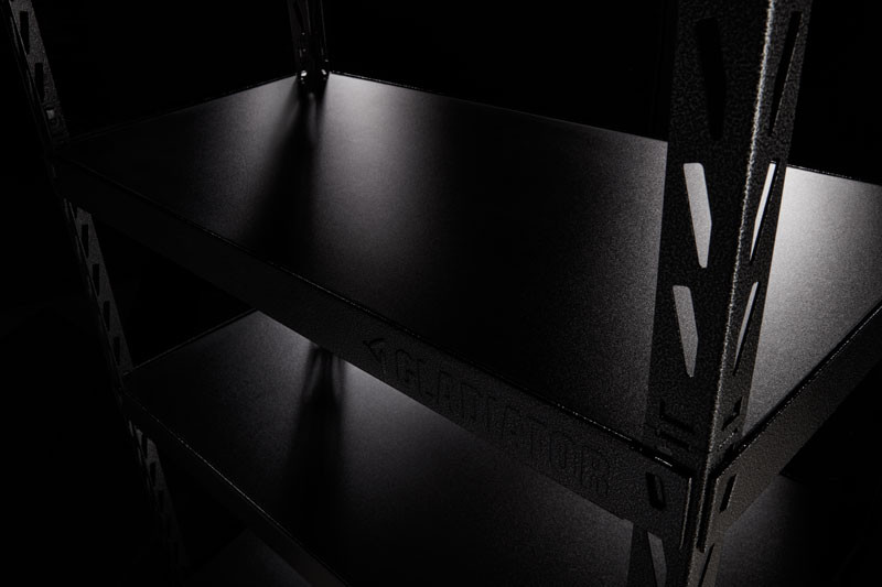 Gladiator 36" Wide EZ Connect Rack w/Five 18" Deep Shelves