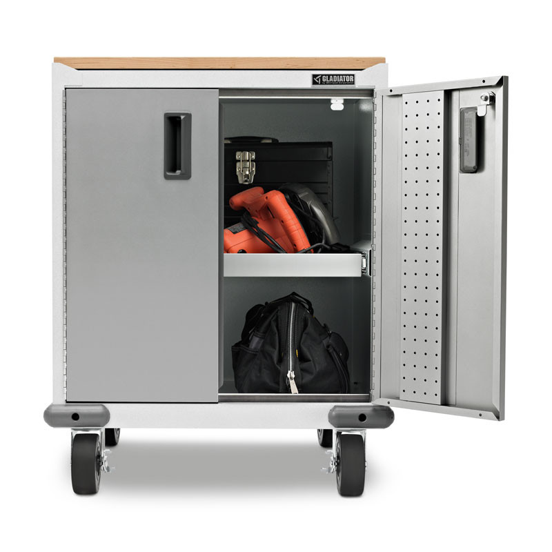 Gladiator Premier White Series Modular GearBox - GarageAppeal.com