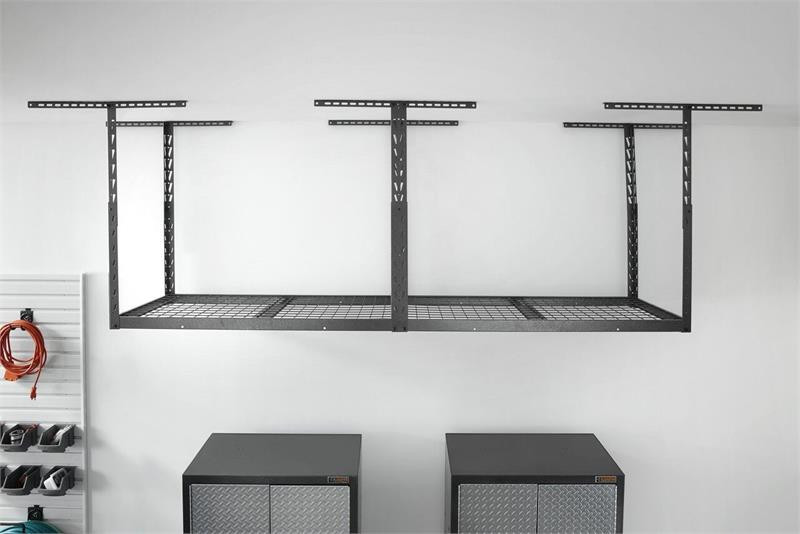Gladiator Overhead GearLoft Storage Rack 2' X 8' - Hammered Granite