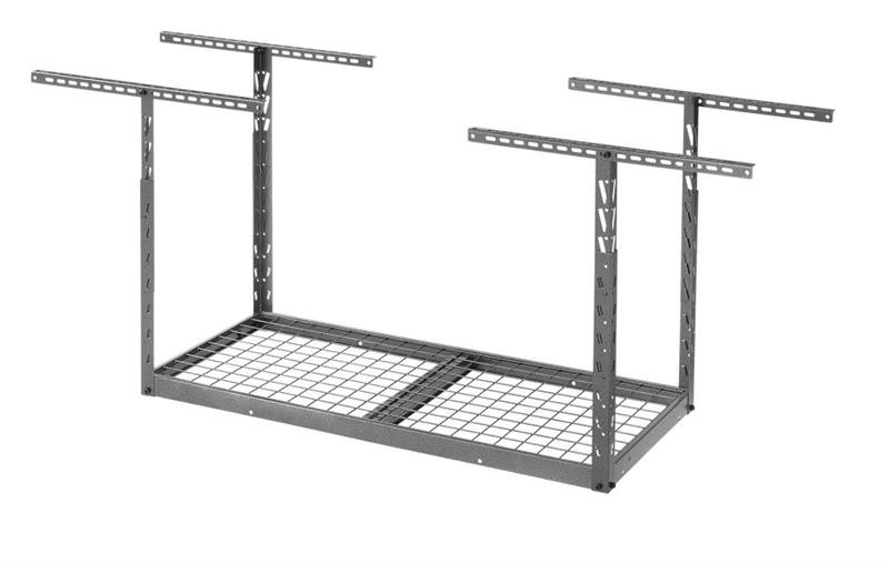 Gladiator Overhead GearLoft Storage Rack 2' X 4' - Hammered Granite