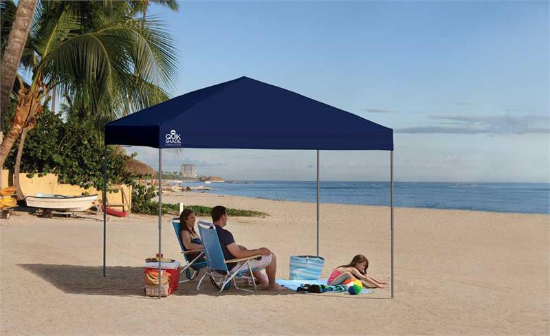 Quick Shade Expedition EX100 10 x 10 ft. Straight Leg Canopy - Midnight ...