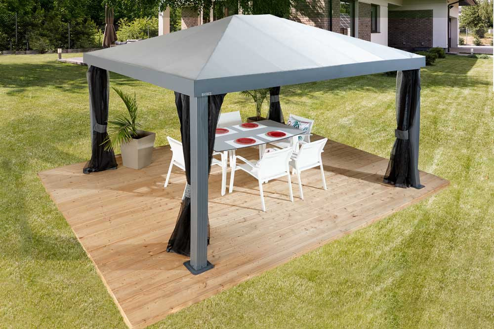 Sojag Monteserra Gazebo 10x12 ft. with Mosquito Netting