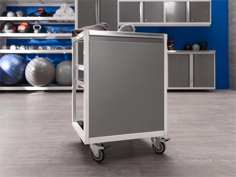 NewAge Pro 3.0 Mobile Utility Cart - White