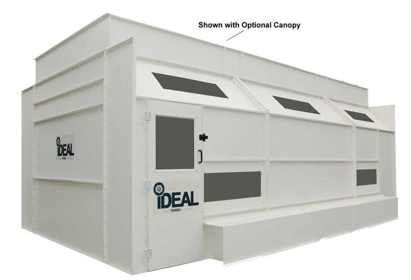 iDEAL Side Down Draft Paint Booth