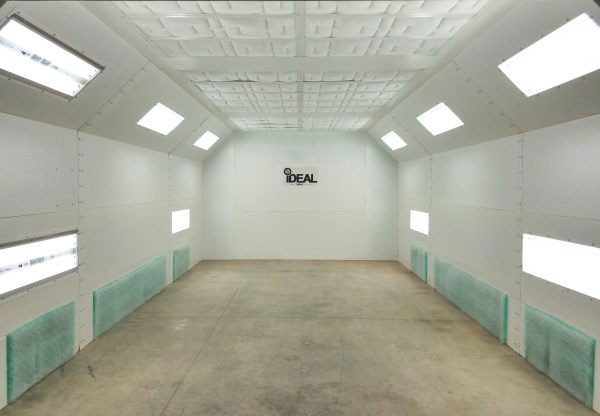 iDEAL Side Down Draft Paint Booth