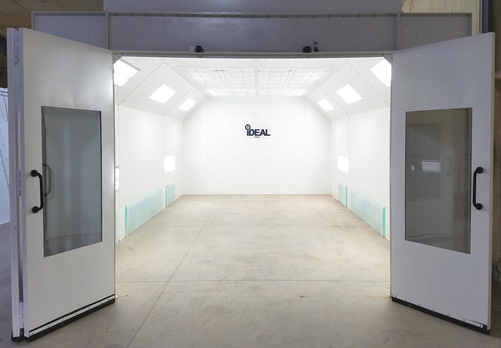 iDEAL Side Down Draft Paint Booth