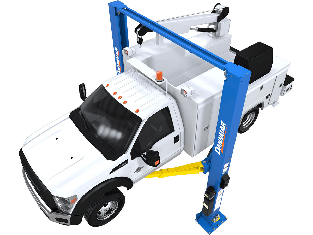 Dannmar D2-15C Symmetric Clearfloor 15,000-lbs. Capacity ALI Certified ...