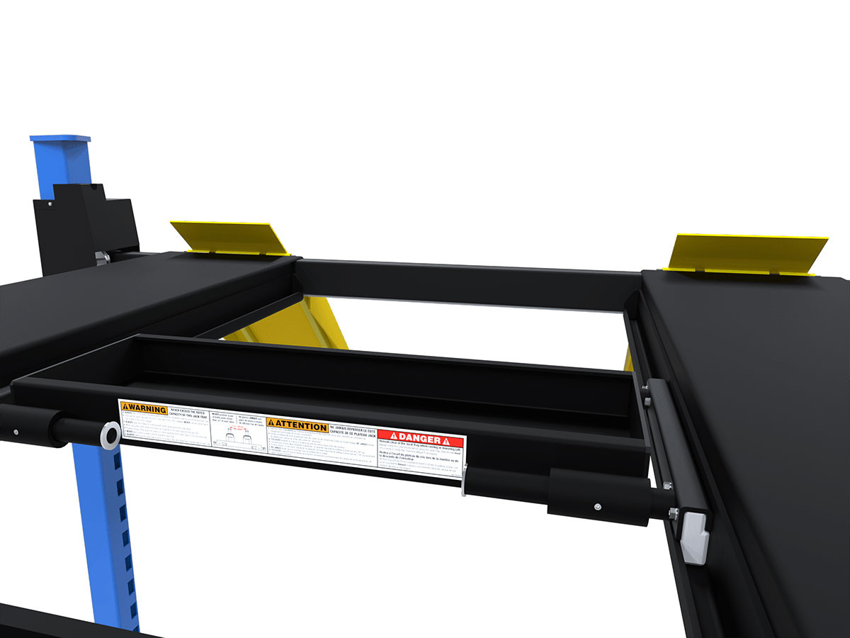 Dannmar D4-9X Package 9,000-lbs. ALI Certified Capacity Four-Post Lift ...