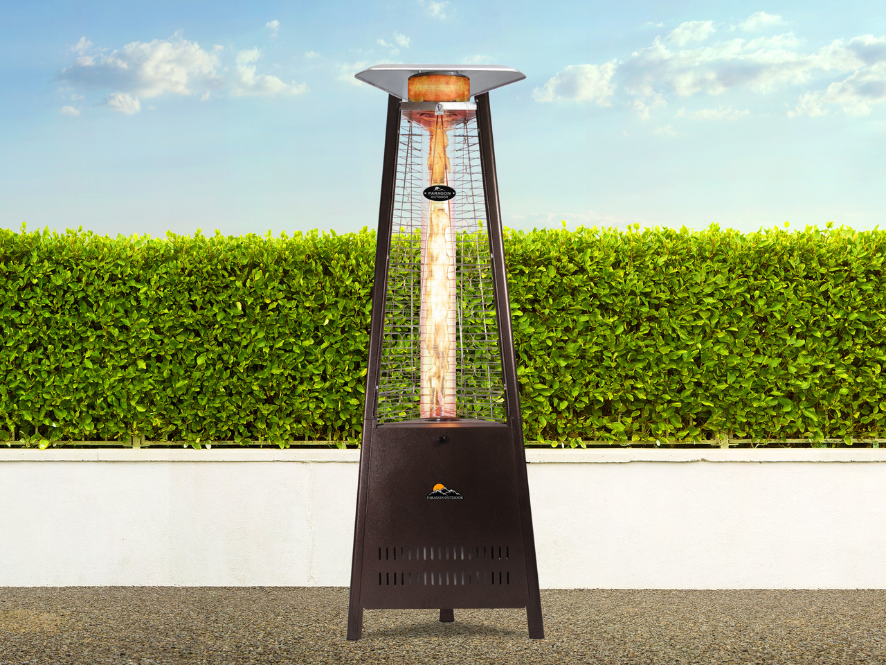 Paragon Outdoor Inferno Flame Tower Heater, 72.5”, 42,000 BTU ...
