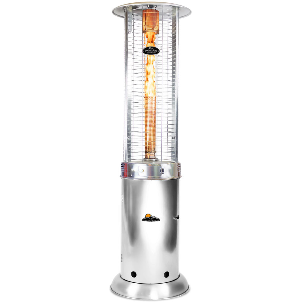 Paragon Outdoor Vulcan Round Flame Tower Heater, 82.5”, 32,000 BTU ...
