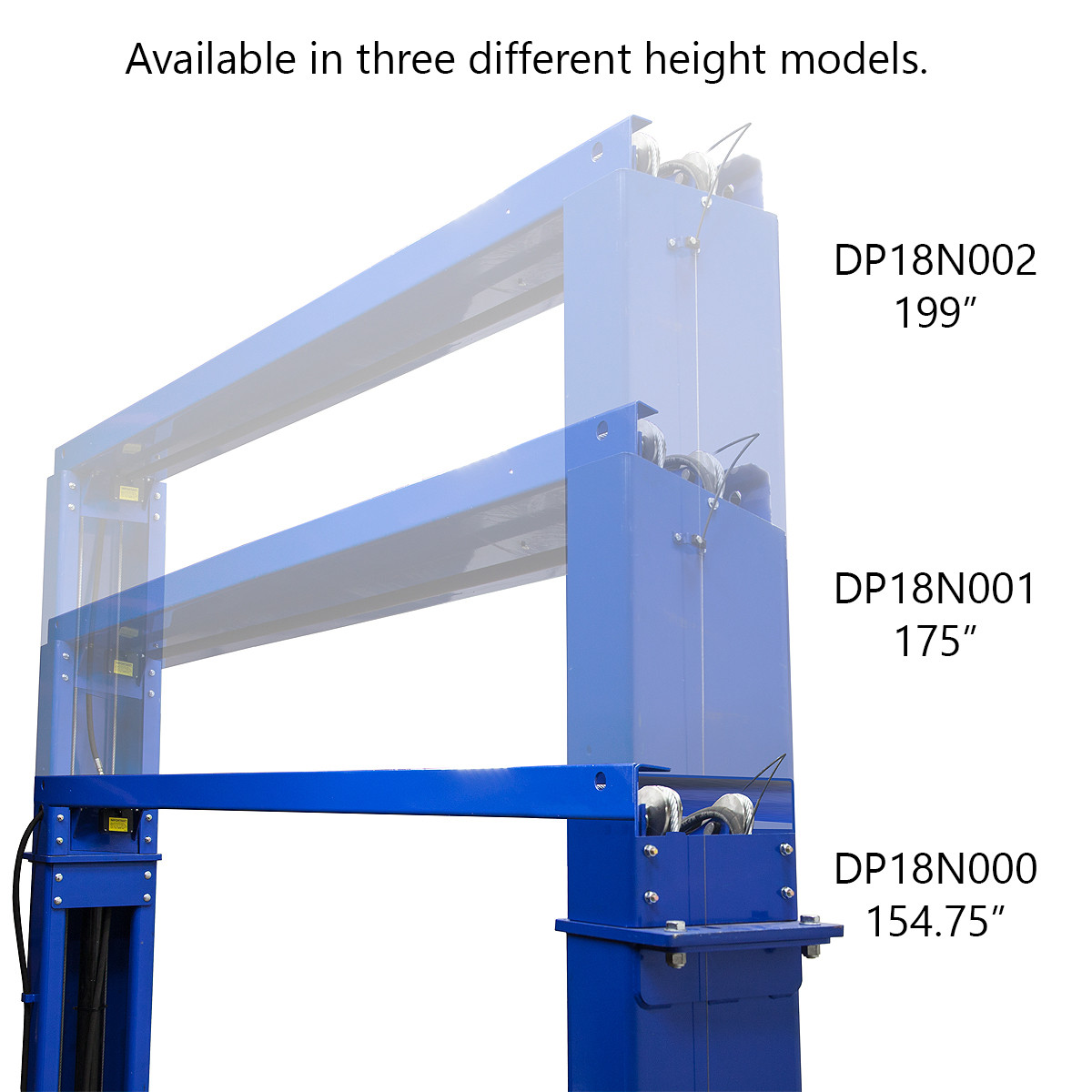 Forward Lift DP18 18,000lb ALI Certified Two-Post Lift