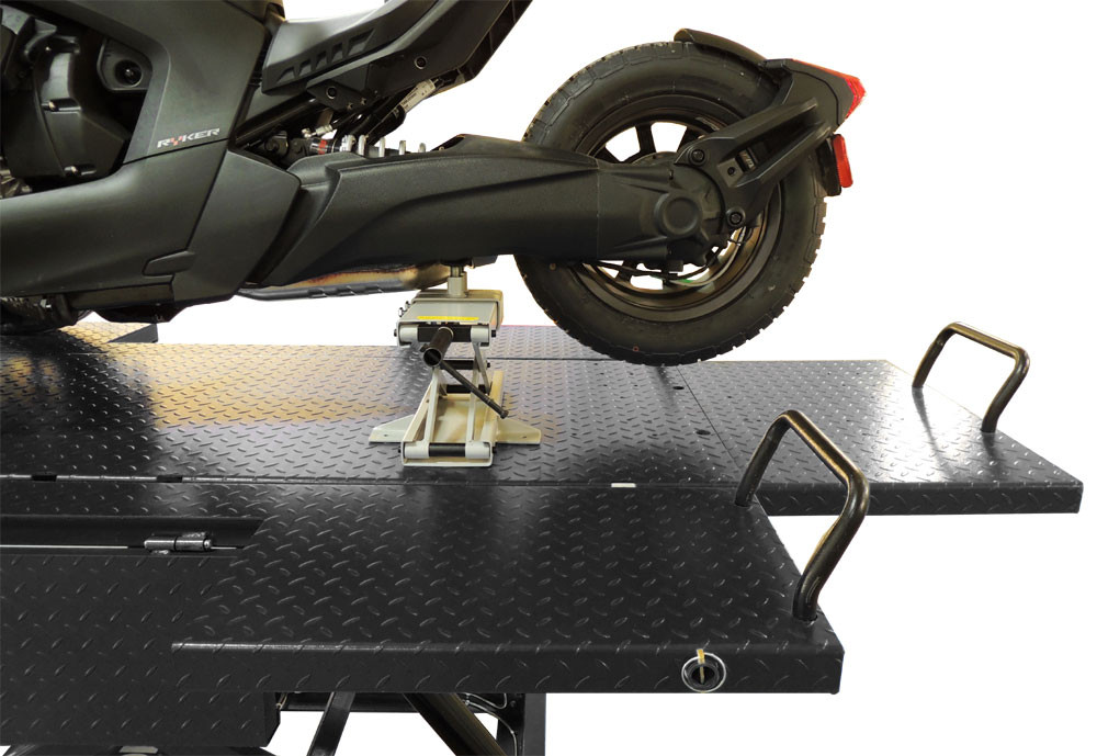 iDEAL U-2200IEH-XR-BLK Elec-Hydra UTV Lift w/Integrated Motor ...