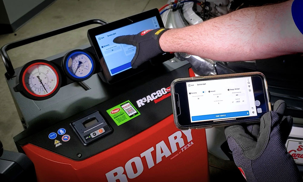 Rotary R3AC80-AYF Dual Gas Recharging Station