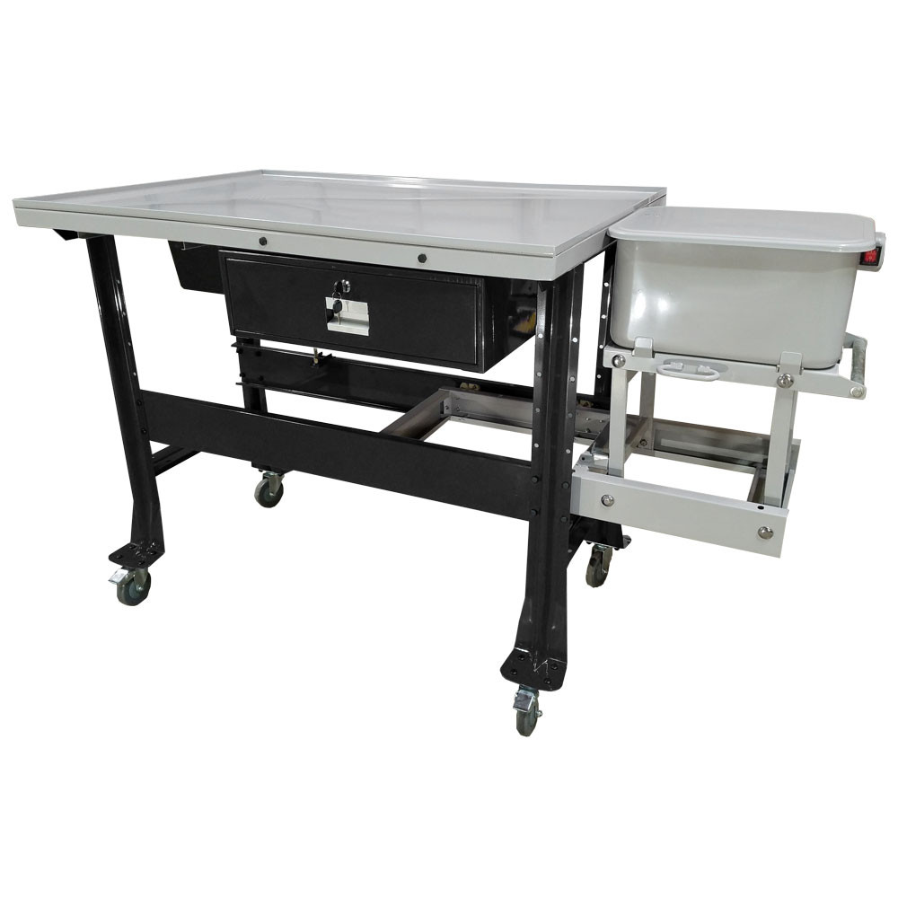 iDEAL Premium Tear Down Table with 3.5 Gallon Parts Washer