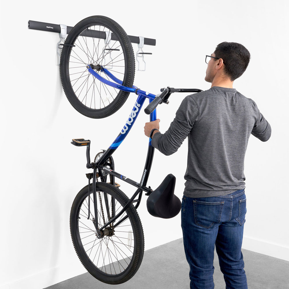 Saferacks Wall Mounted 5 Bike Storage Rack