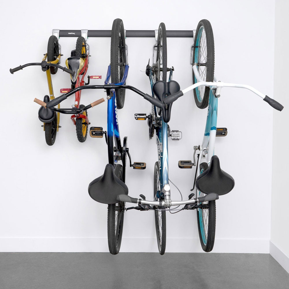 Saferacks Wall Mounted 5 Bike Storage Rack
