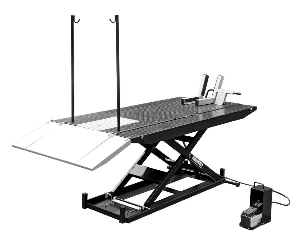 Tuxedo M-1500C-HR 1,500 lb High Rise Motorcycle Lift Bench w/ Vise ...