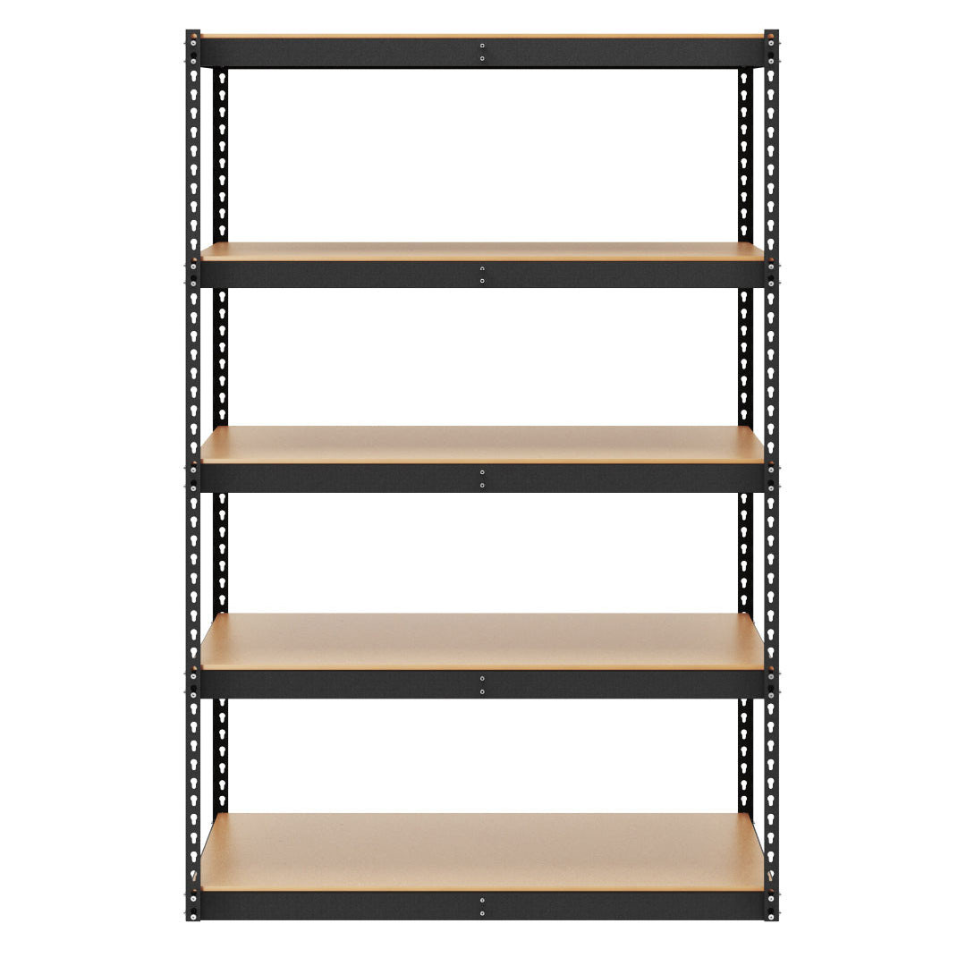 SafeRacks 18" x 48" x 72" Garage Shelving - Hammertone