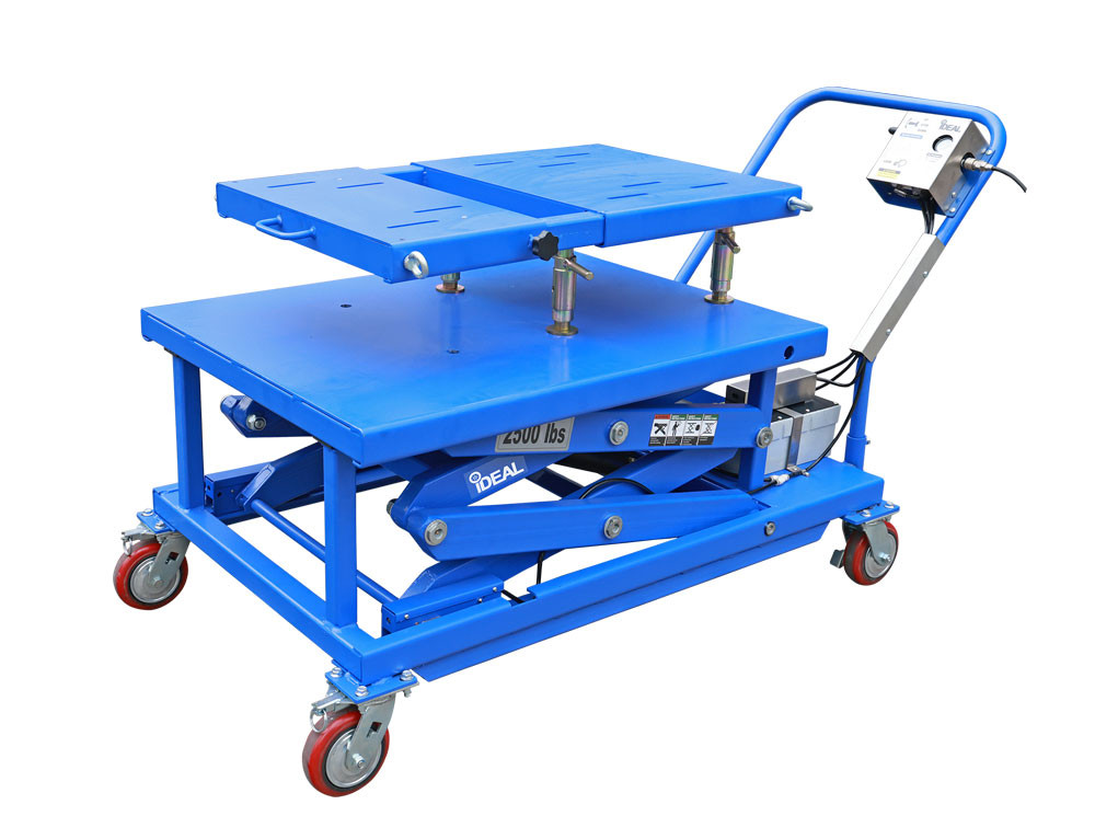 iDeal LT-PT2500AH-X 2,500 lb. Capacity Air-Hydraulic Powertrain Lift Table