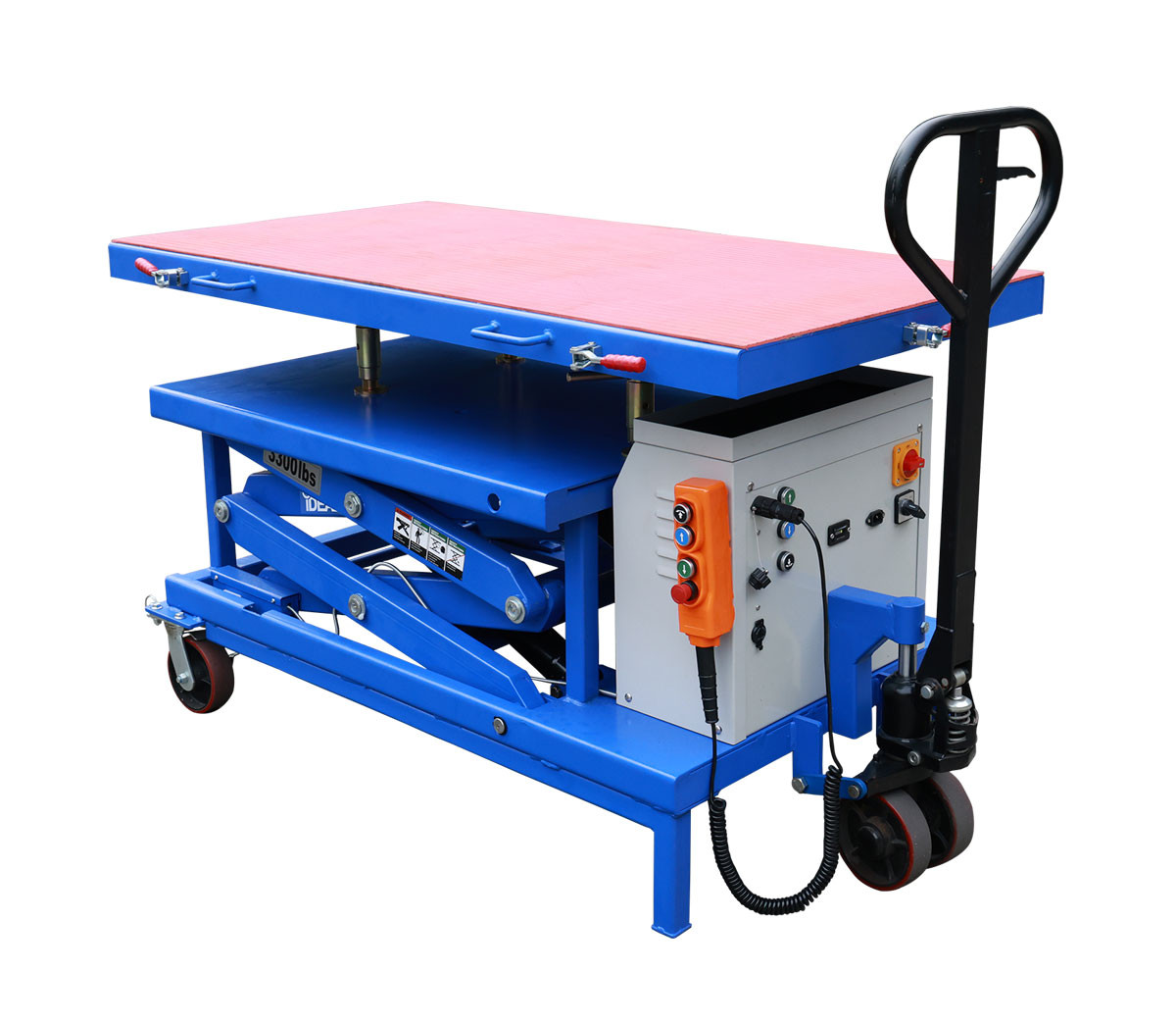 iDeal LT-EV3300DC-X 3,300 lb. Capacity Electric-Hydraulic EV/Hybrid ...