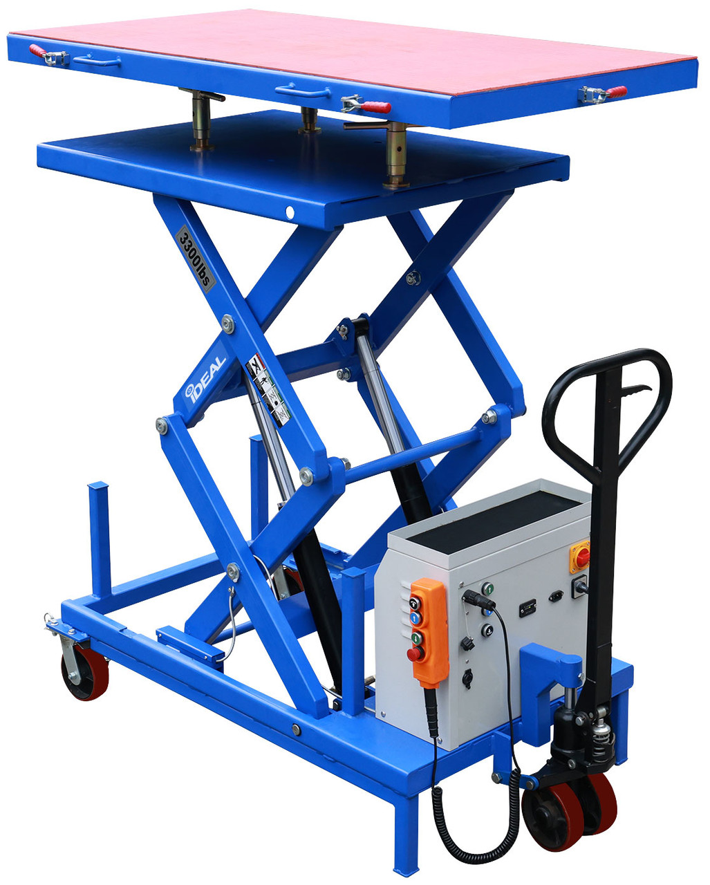 iDeal LT-EV3300DC-X 3,300 lb. Capacity Electric-Hydraulic EV/Hybrid ...