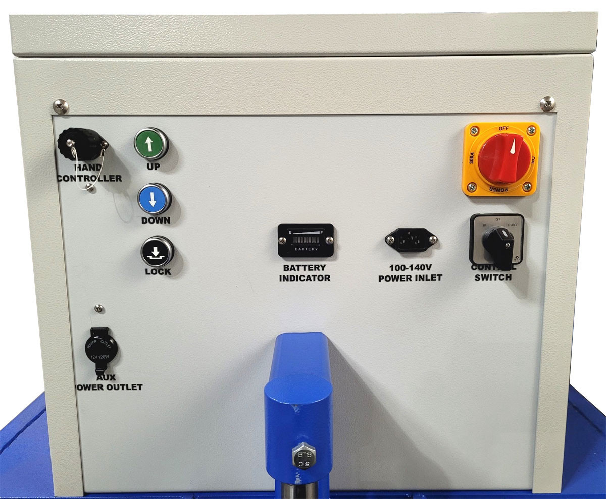 iDeal LT-PT3300DC-X 3,300 lb. Capacity Electric-Hydraulic Powertrain ...