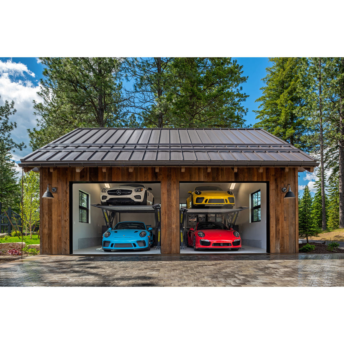 Autostacker A6W 6,000-lbs. Capacity Extra Wide Parking Lift