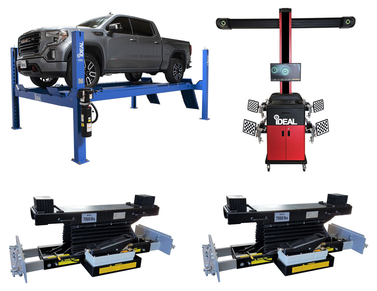 iDeal CK-FP14KACX-IWA-60-2000T-K 14,000 lb Alignment Lift Package