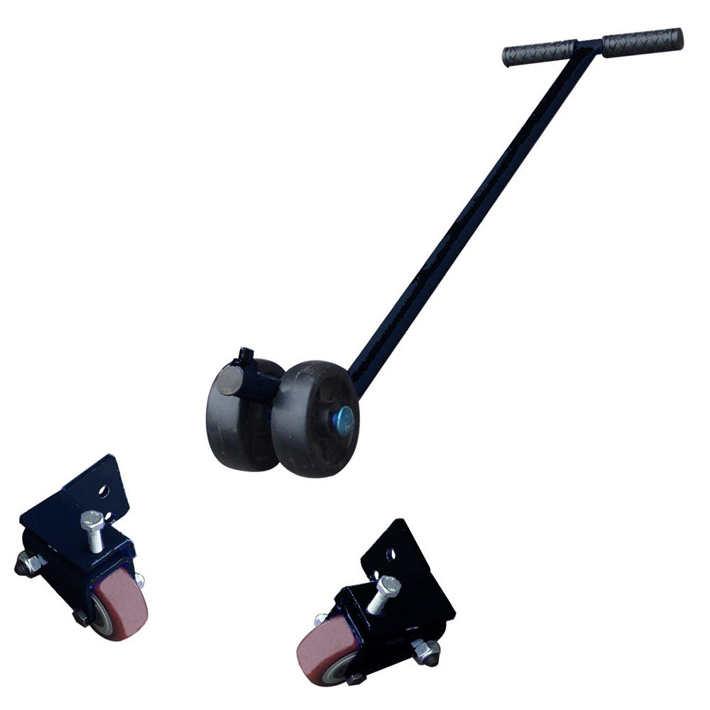 iDeal DLYWHLKIT-2200IEH-BLK Dolly & Wheel Kit - Black Edition