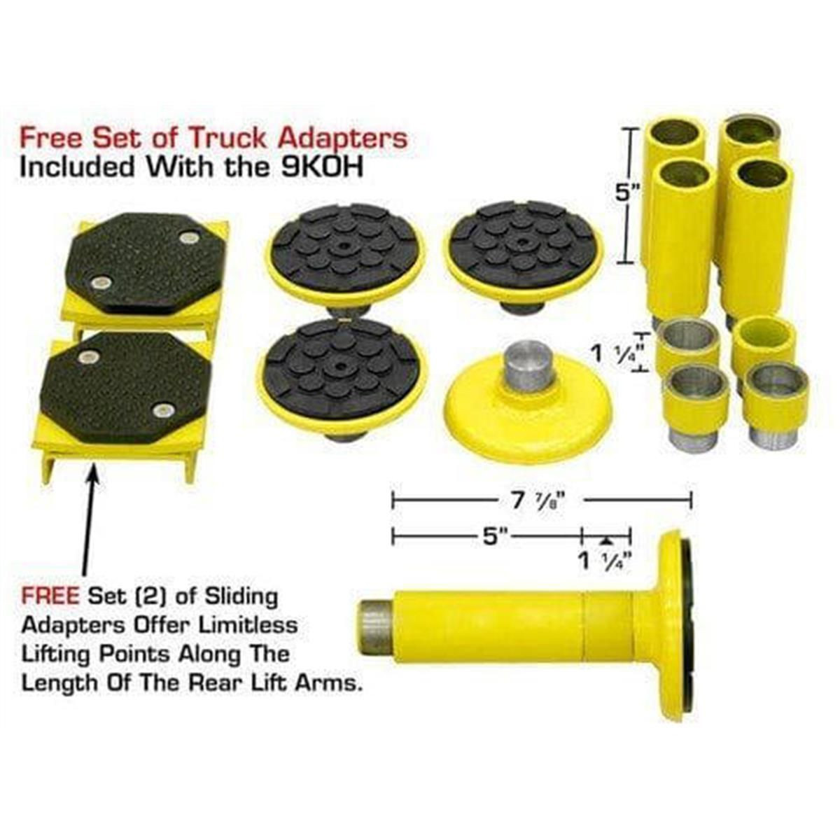 Atlas 9KOHX Overhead 9,000 lb. Capacity 2-Post Lift