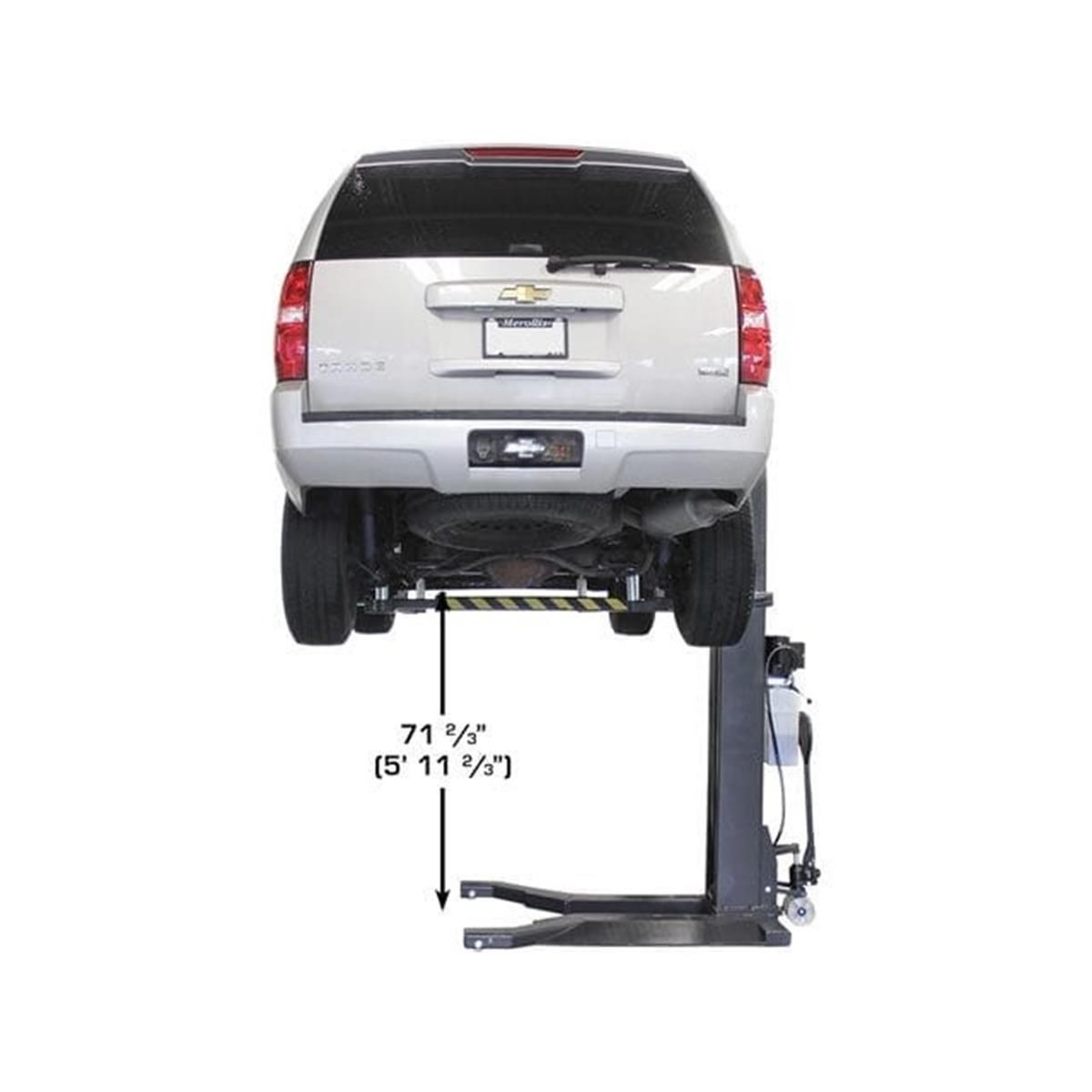 Atlas PSP-6000 6,000 lb. Capacity Portable Single Post Lift