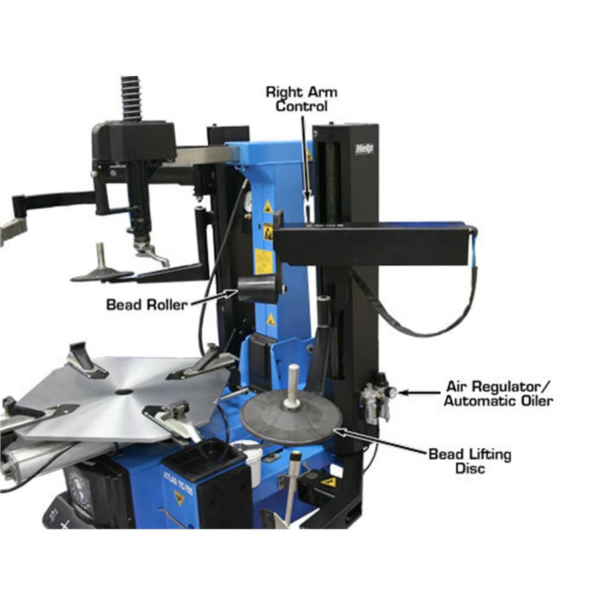 Atlas TC755 Tire Changer w/EZ Arm