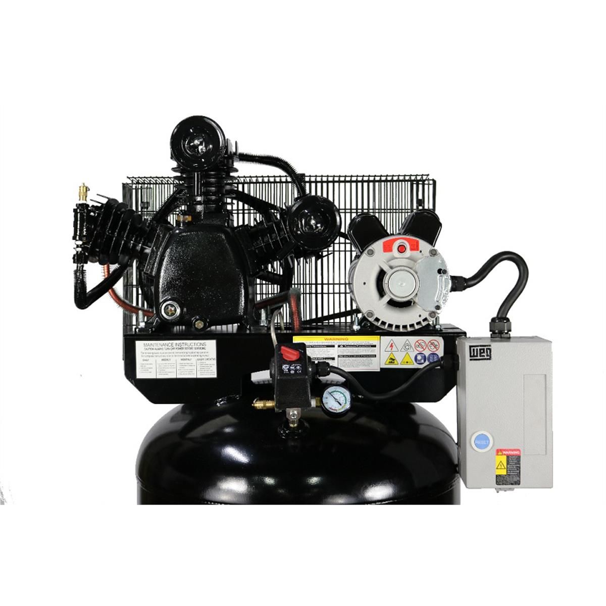 Atlas 5HP 80 Gallon Air Compressor w/Mag Starter