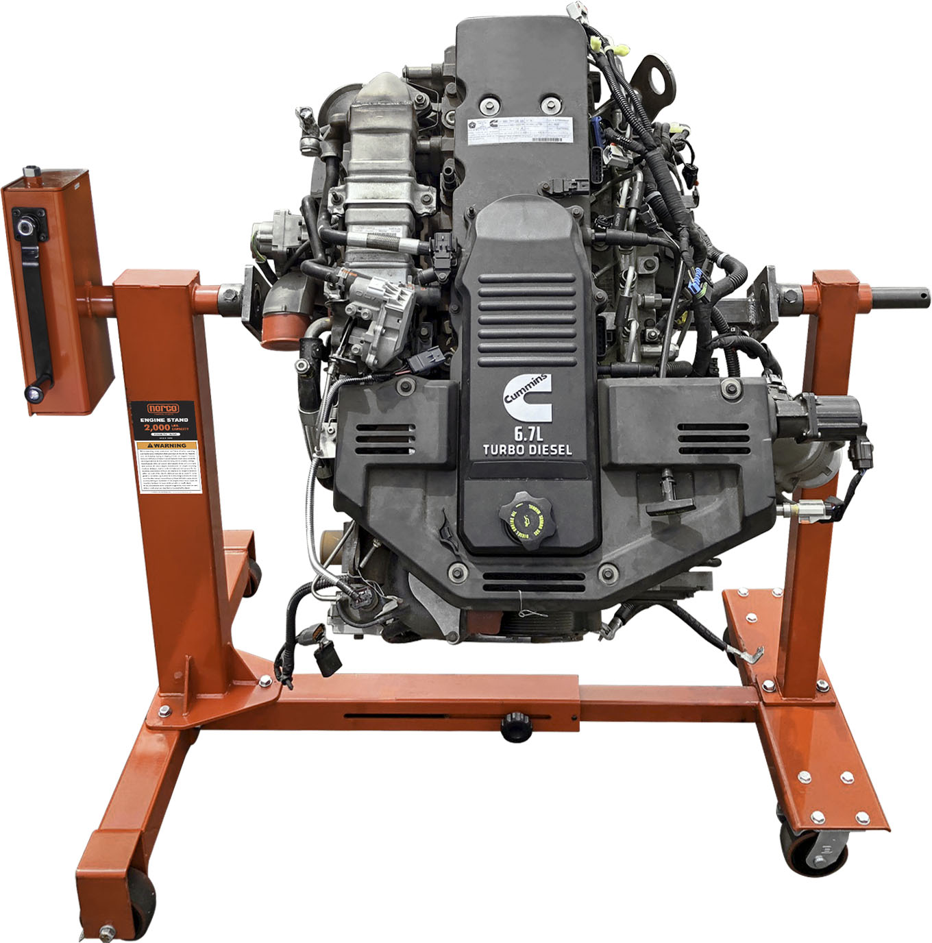 Norco 78230 2,000 Lbs. Capacity 75:1 Gear-Driven Engine Stand