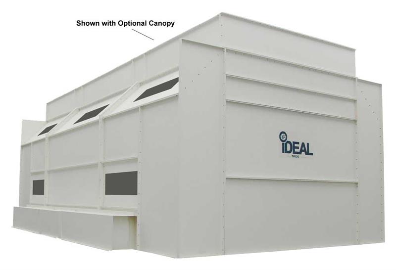iDEAL Side Down Draft Paint Booth