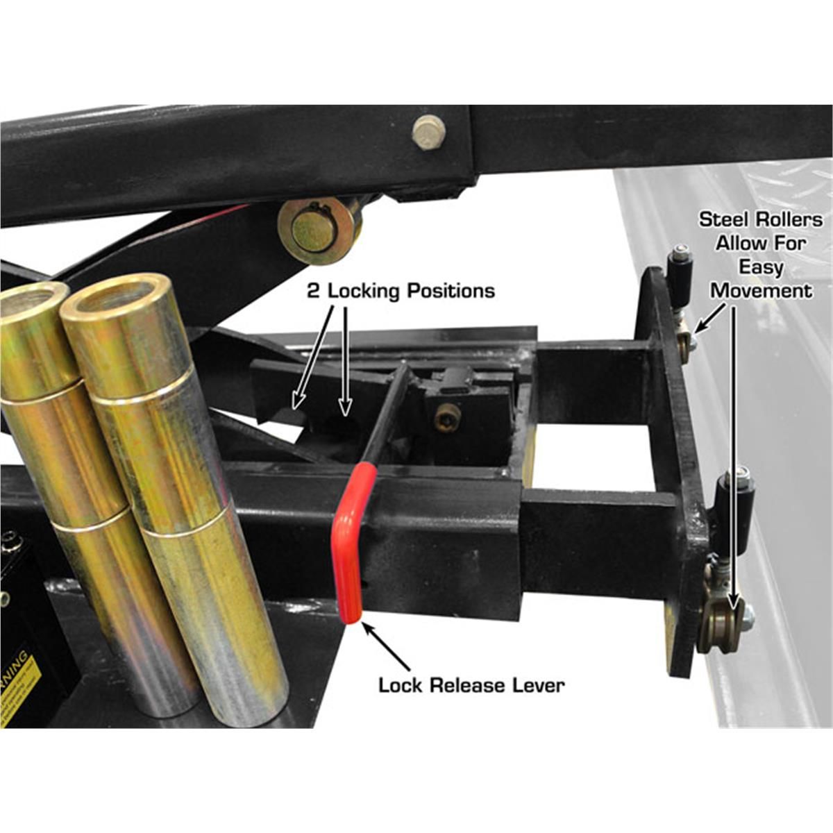 Atlas 8,000 LB ROLLING BRIDGE JACK