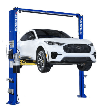Rotary SPOA10-AV 10,000 lb. ALI Certified Two-Post Asymmetric Lift ...