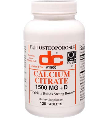 Calcium Citrate 1,500 Mg W/d