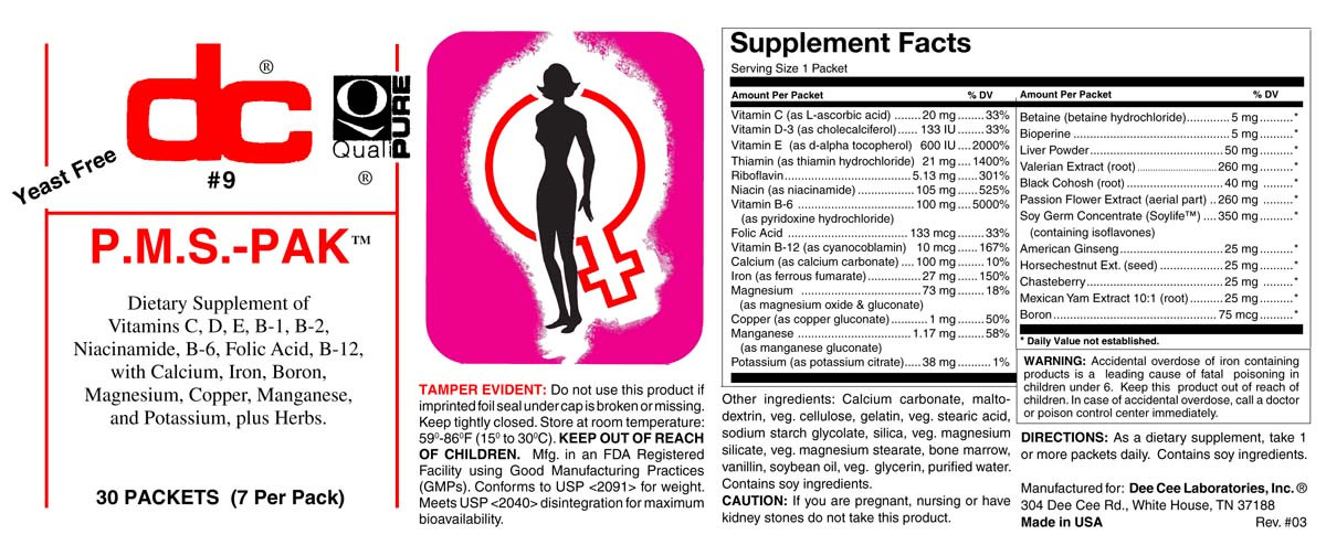 P. M. S.-pak - Dee Cee Labs