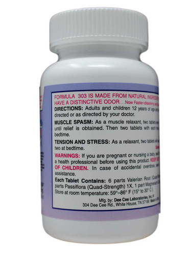 Formula 303 Natural Relaxant