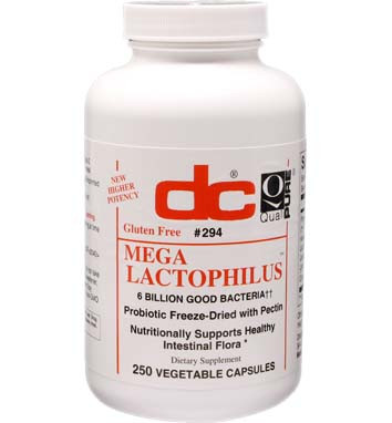 Mega Lactophilus Probiotic New Mega Potency 6.0 Billion Organisms 15 ...