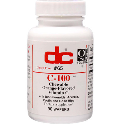 C-100 Chewable Orange Flavored