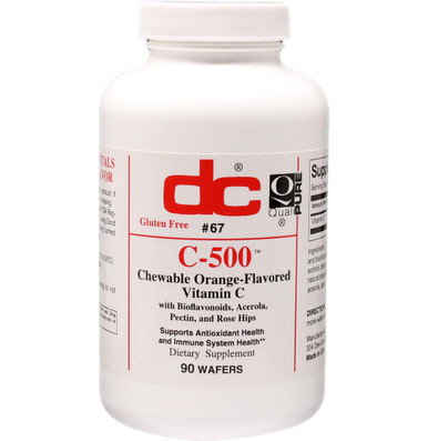 C-500 Chewable Orange Flavored - Dee Cee Labs