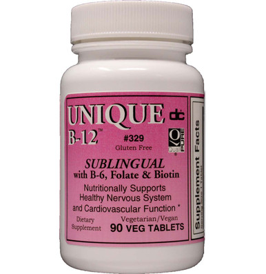 Vitamin B-12 Sublingual Vegetarian Formula - Dee Cee Labs