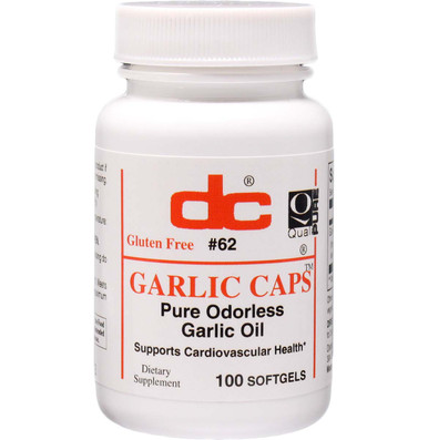 Garlic Caps Pure Odorless Garlic Oil 1,000 Mg - Dee Cee Labs