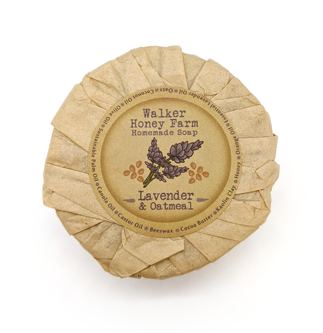 Soap Lavender And Oatmeal Walker Honey Farm